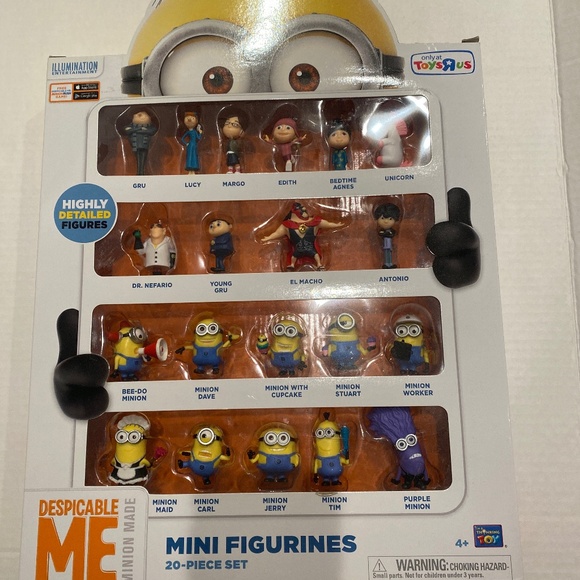 Toys | Despicable Me Mini Figurines 2piece Set | Poshmark